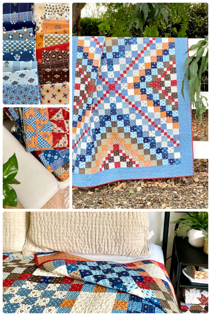 Layer cake favorite fiber - L'atelier du Patchwork d'Anne-Carol