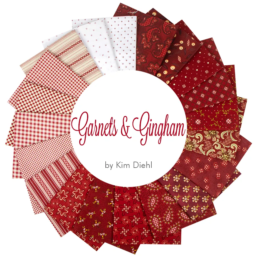 Garnet & Gingham - L'atelier du Patchwork d'Anne-Carol